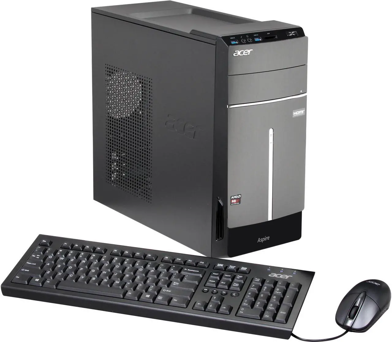 Acer Desktop PC ATC-105-UR10 AMD A8-6500 (2 x 4096MB) 1TB HDD AMD ...