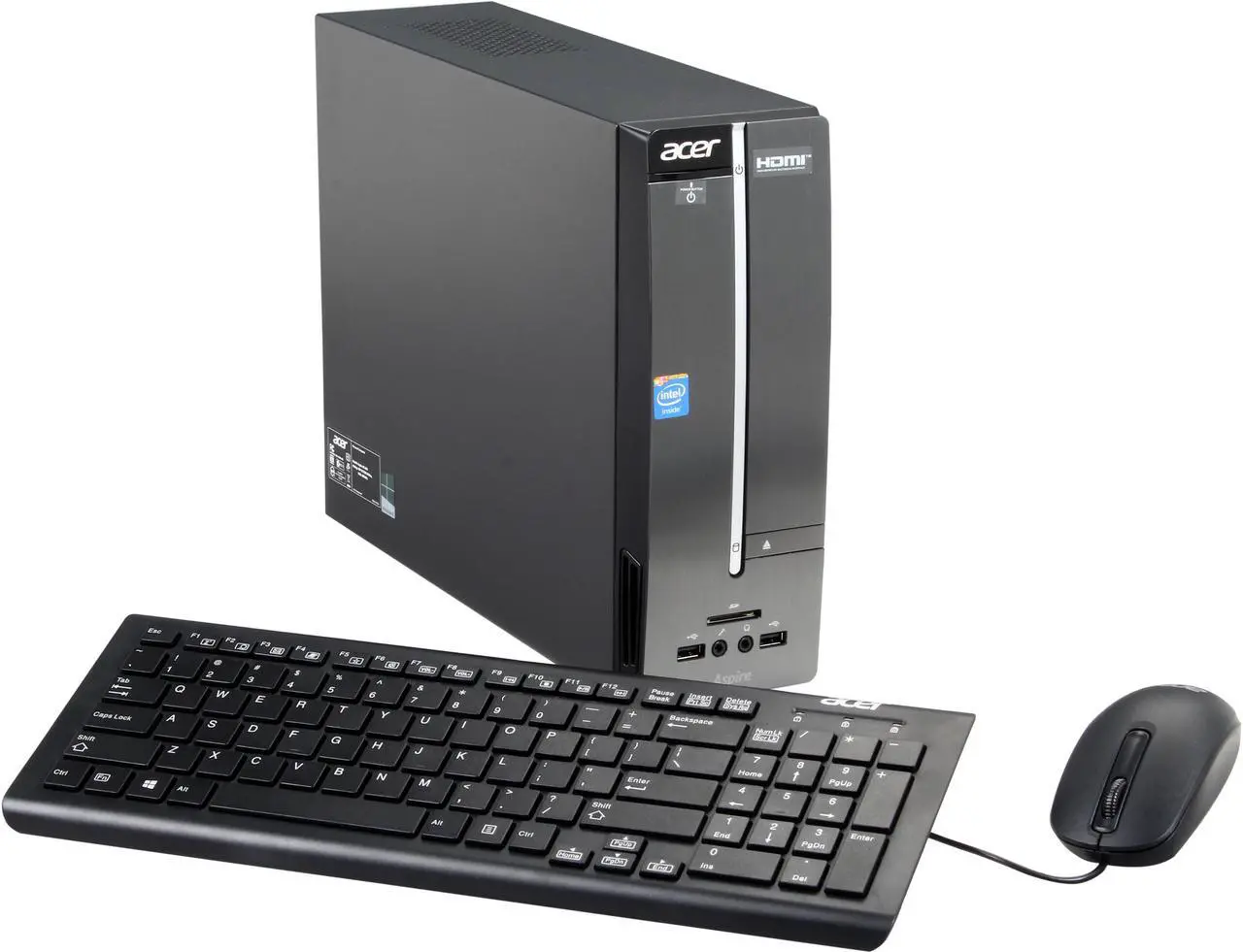 Acer Desktop PC Aspire X AXC-603-UR15 Intel Celeron J1800 4GB DDR3 ...