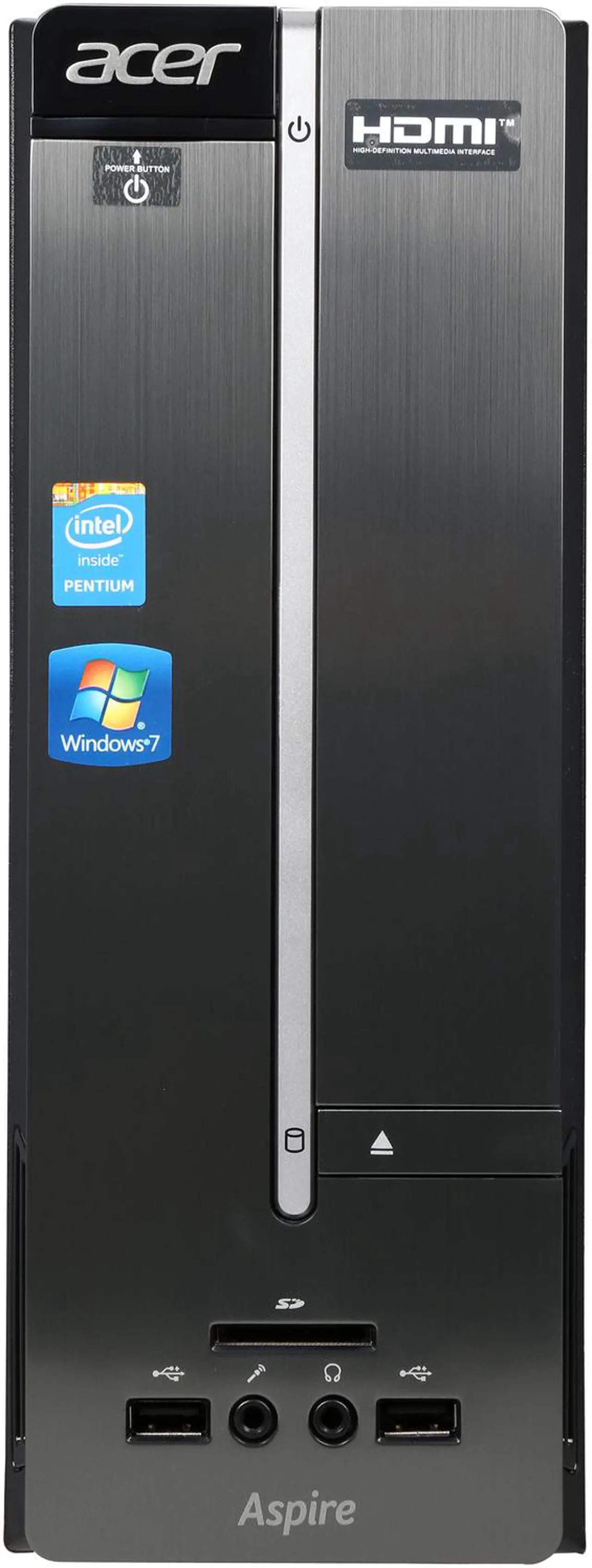 Acer Desktop PC AXC-603-UR2D Intel Pentium J2900 4GB DDR3 500GB HDD ...