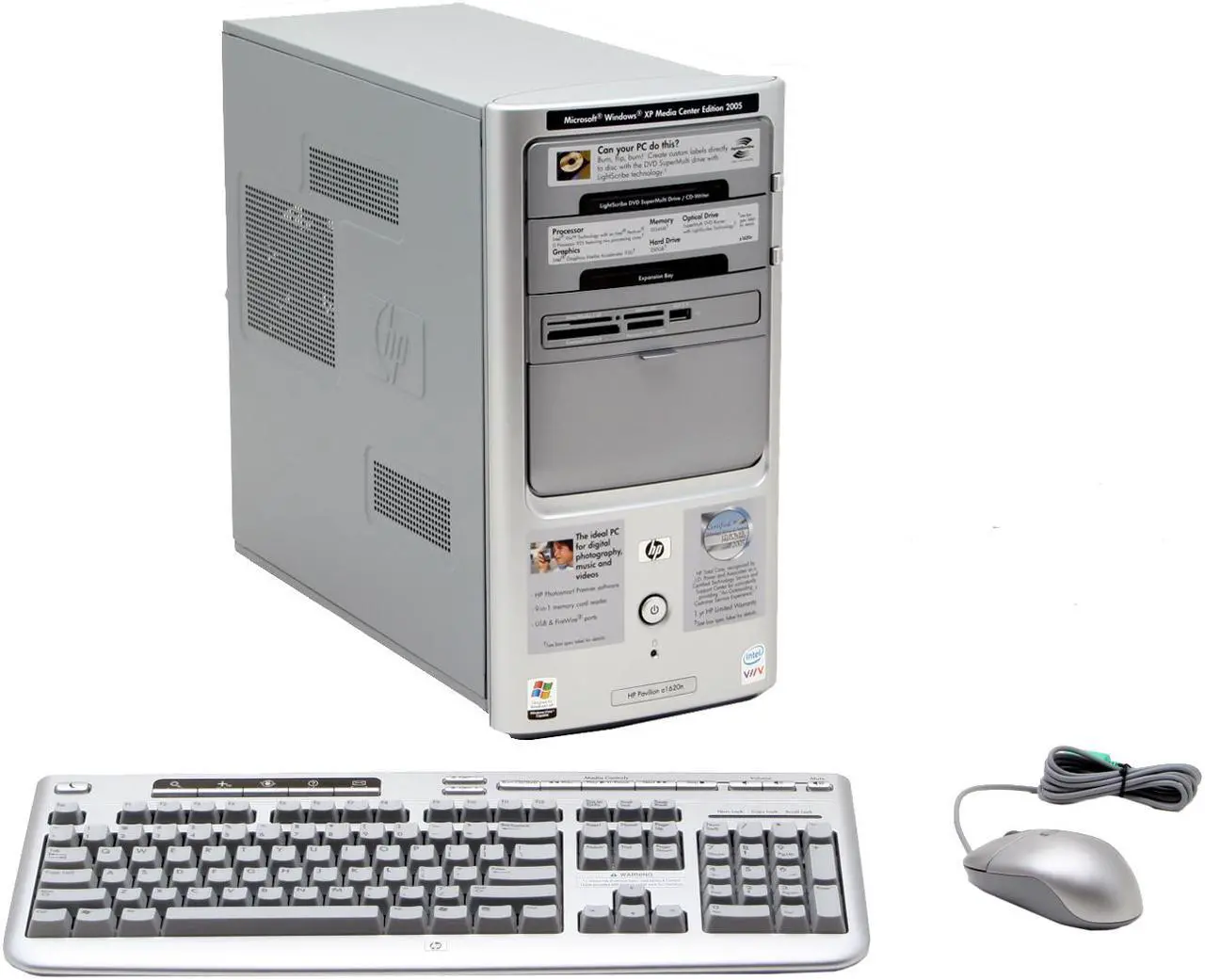 HP Desktop PC Pavilion a1620n(RC655AA) Intel Pentium D 925 1GB DDR2 ...