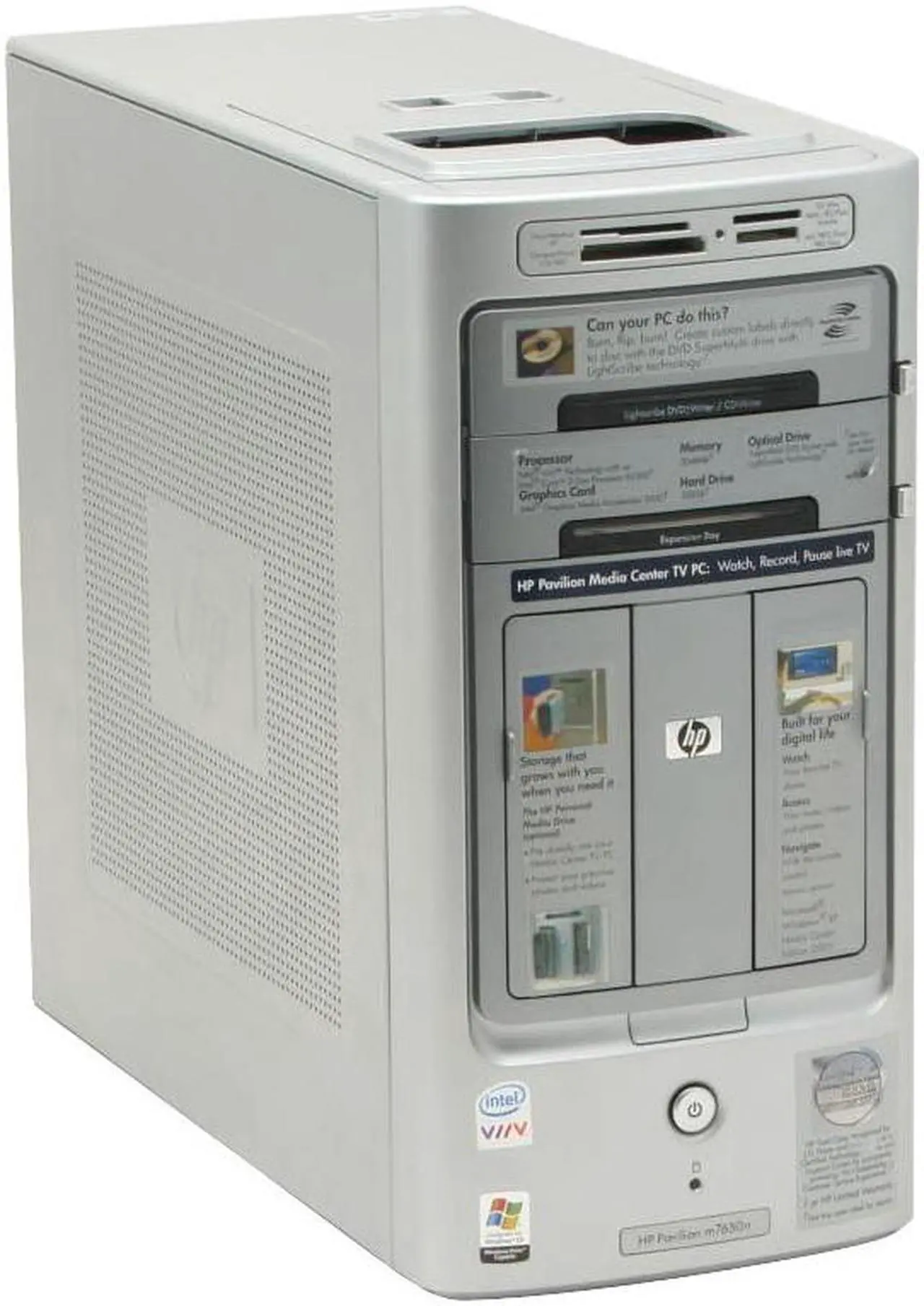 HP Desktop PC Pavilion m7650n(RF254AA) Intel Core 2 Duo E6300 2GB DDR2 ...