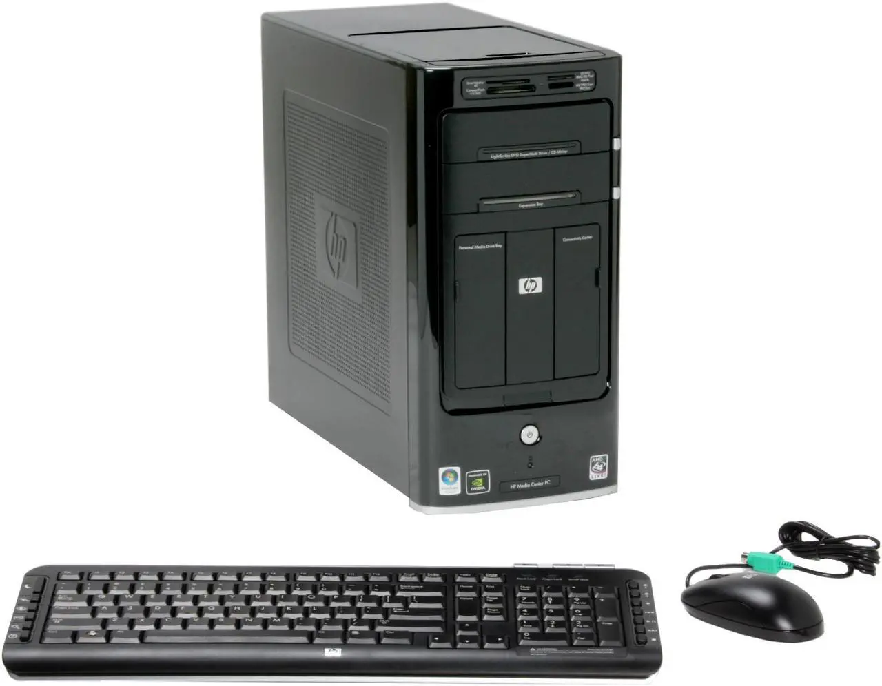 HP Desktop PC Pavilion m8000n(RX881AA) 5200+ 2GB DDR2 500GB HDD Windows ...