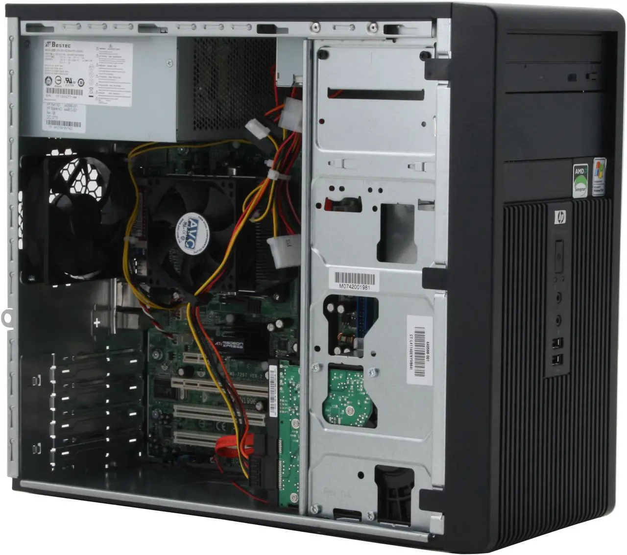 HP Compaq Desktop PC dx2250(RT875UT#ABA) 3600+ 256MB DDR2 80GB HDD ...