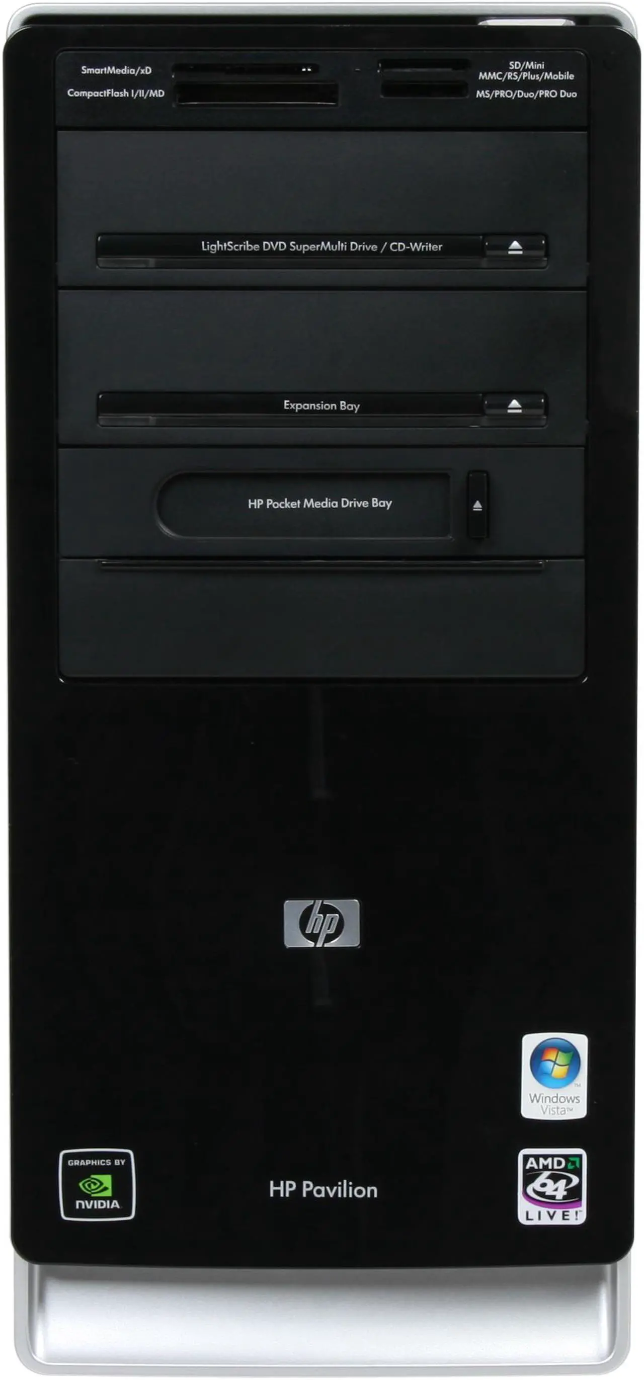 HP Desktop PC Pavilion A6330F(GX614AA) 5600+ 3GB DDR2 500GB HDD Windows ...