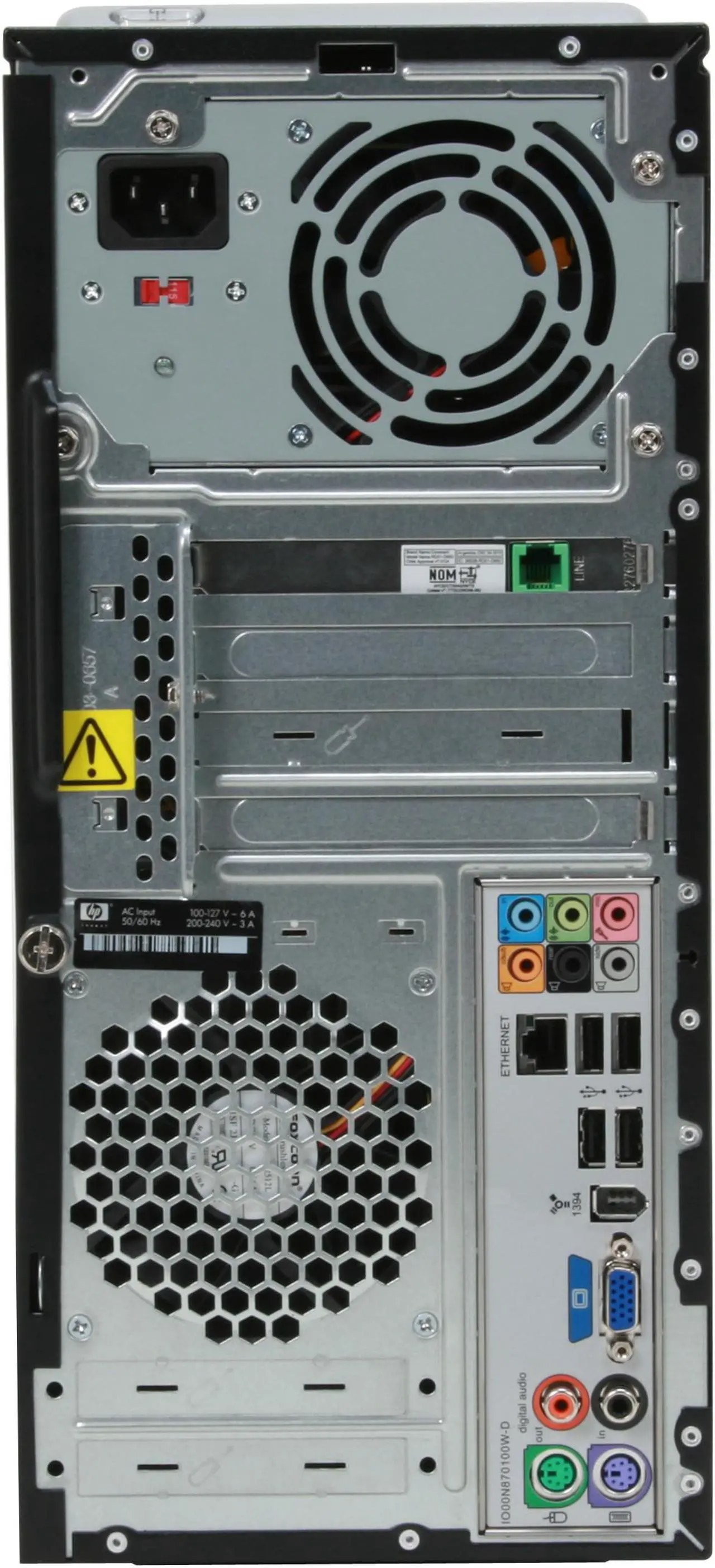 HP Desktop PC Pavilion A6400F(KJ379AA) Intel Pentium E2200 3GB DDR2 ...