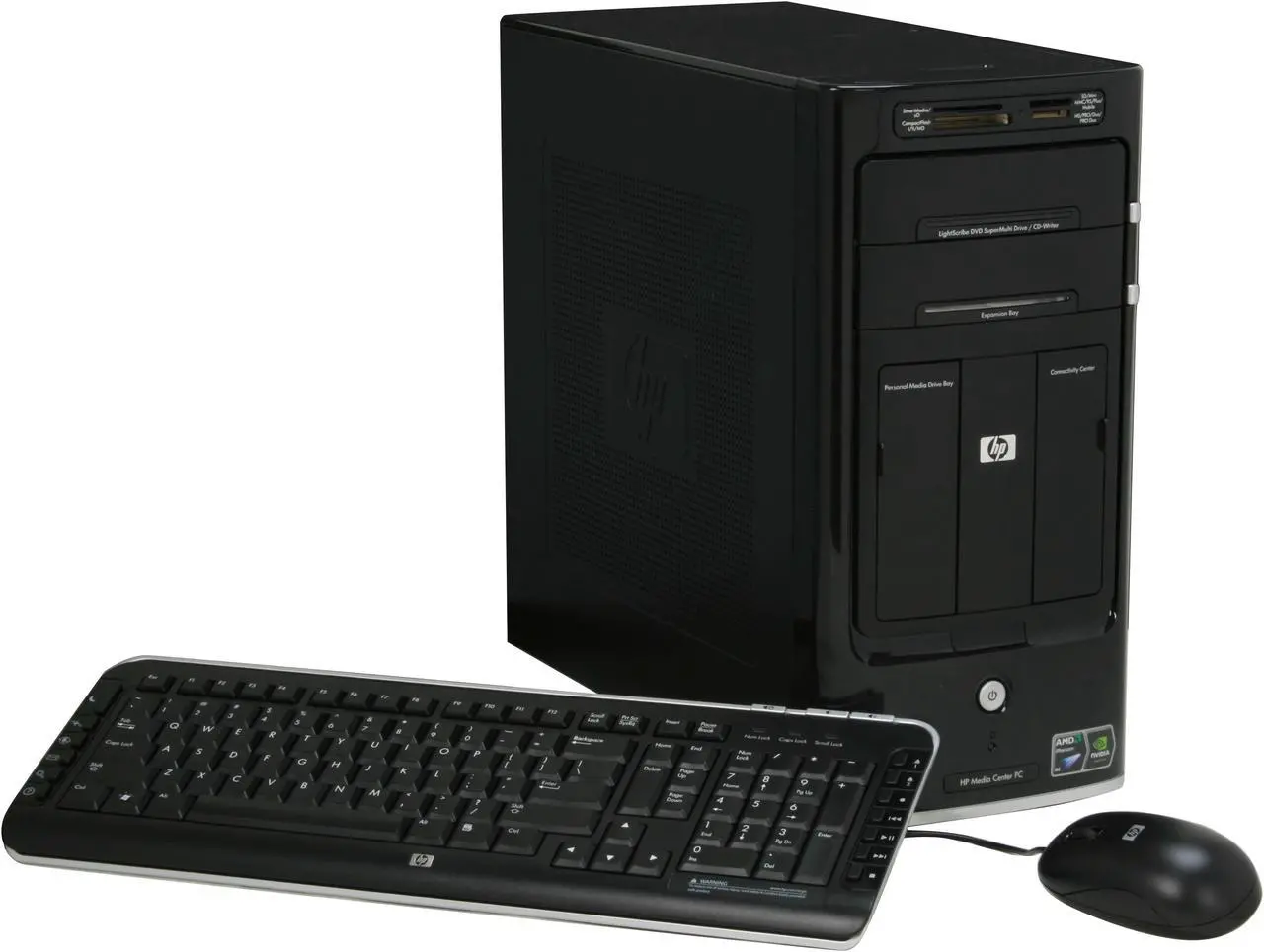 HP Desktop PC Pavilion M8400F(KJ377AA) AMD Phenom X4 9500 3GB DDR2 ...