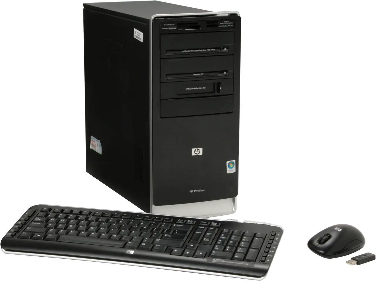 Refurbished: HP Desktop PC Pavilion A6257C(GN709AAR) Intel Core 2 Duo ...