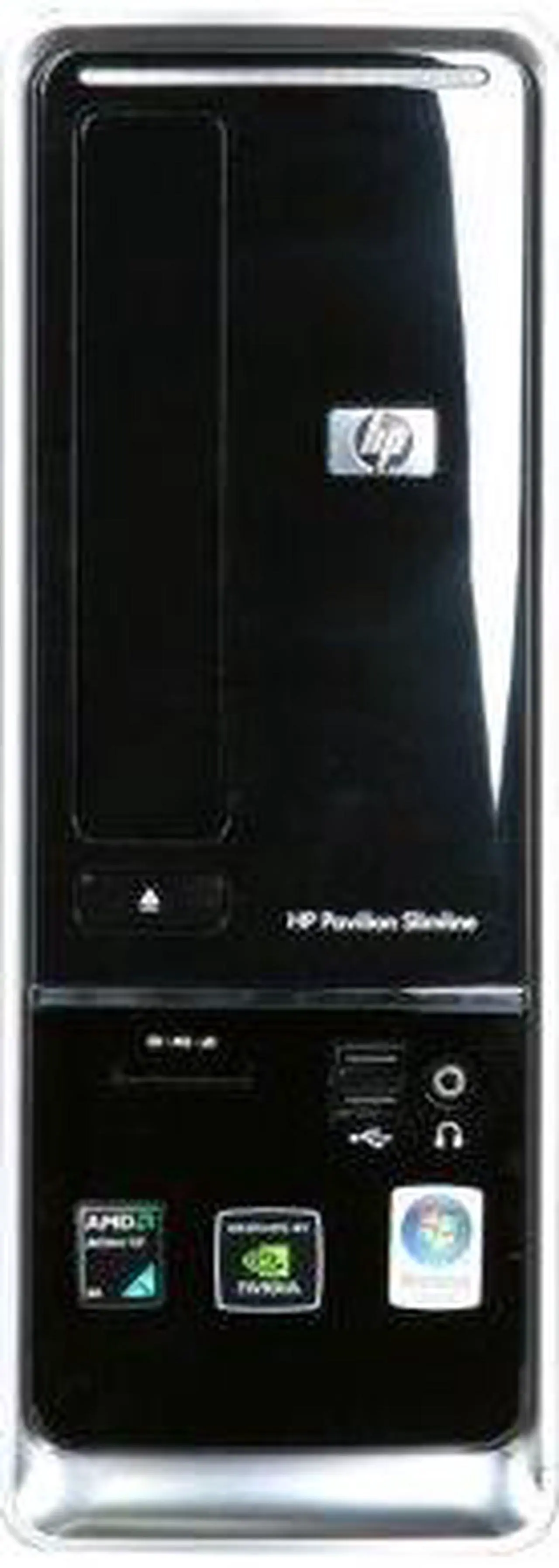HP Desktop PC Pavilion Slimline S5120F (NP187AA#ABA) AMD Athlon X2 7750 4GB DDR2 500GB HDD ...