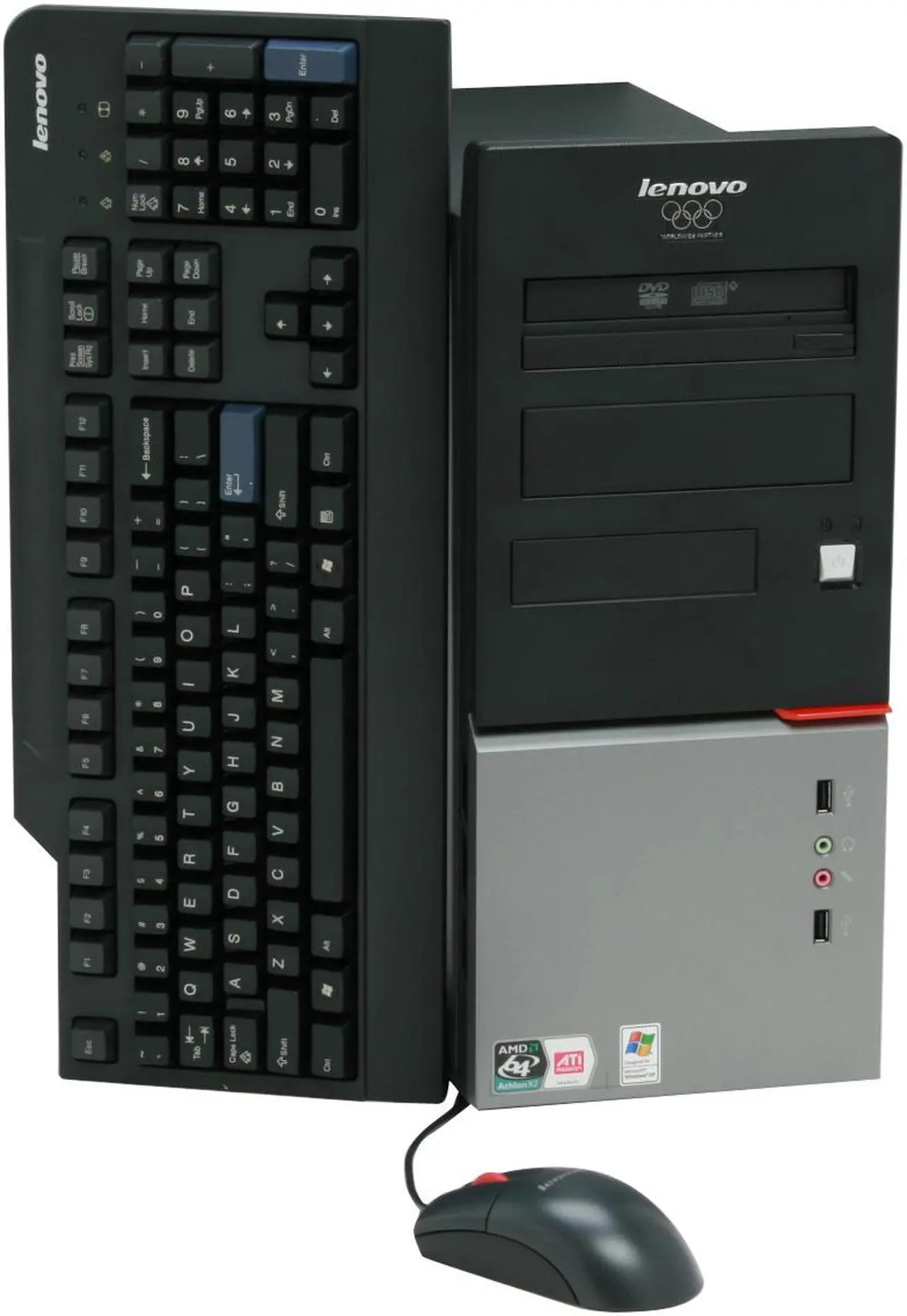Lenovo Desktop PC 3000 J205(96864AU) 4000+ 1GB DDR2 80GB HDD Windows XP ...