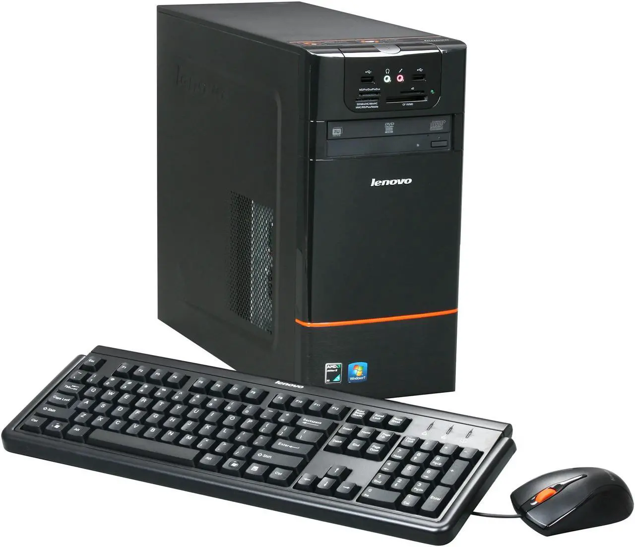 Lenovo Desktop PC IdeaCentre H215(0893-1FU) AMD Athlon II X2 250 4GB ...