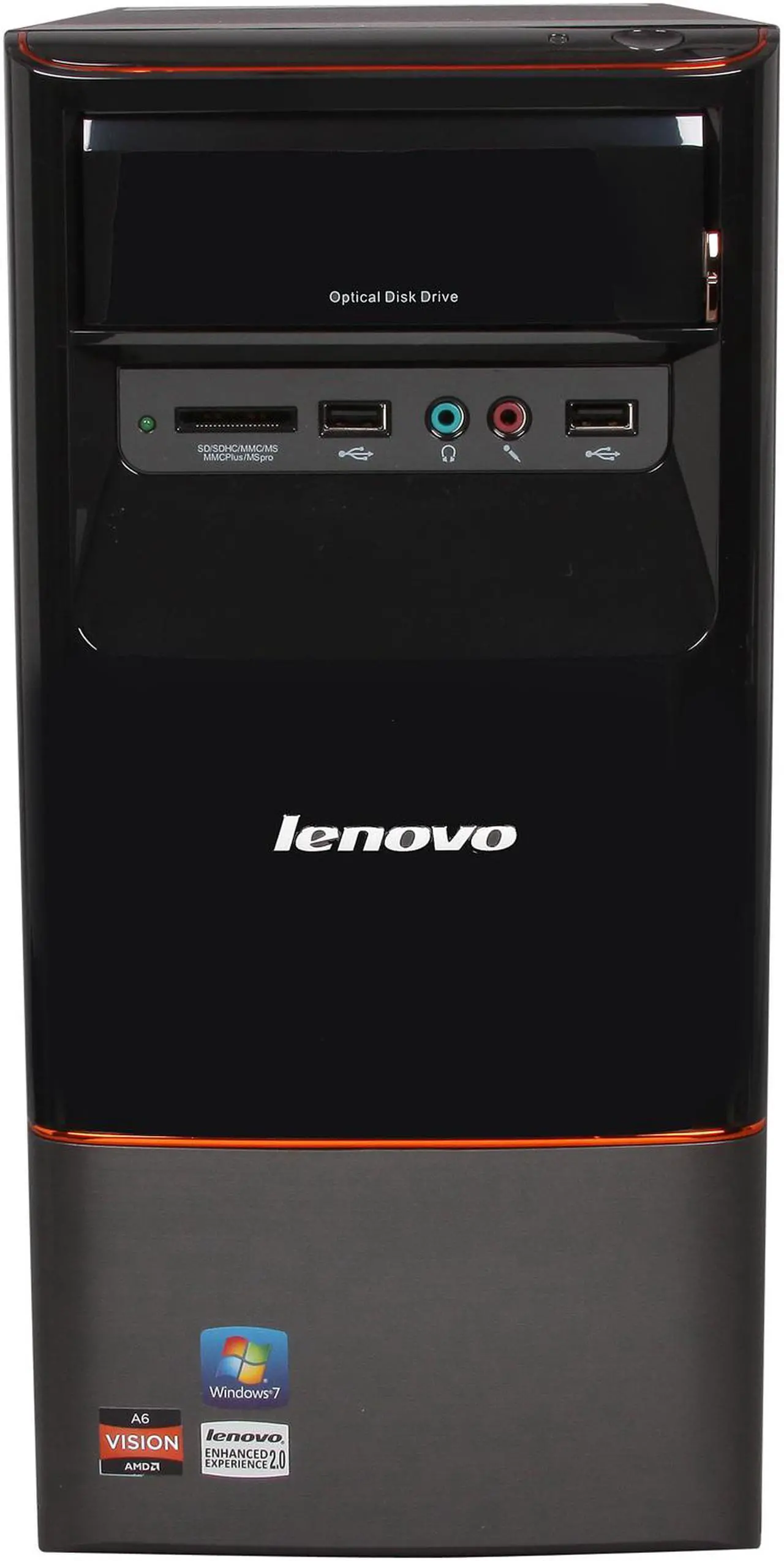 Lenovo Desktop PC IdeaCentre H415 (30991UU) AMD A6-3620 6GB DDR3 1TB ...