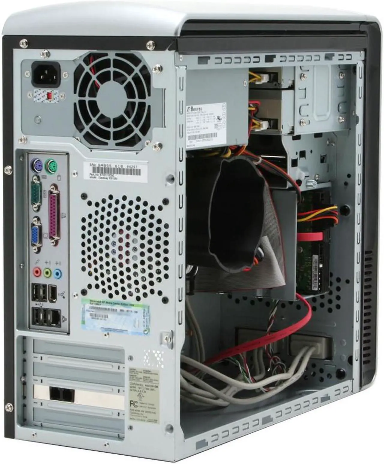 Gateway Desktop PC 831GM Intel Pentium 4 630 512MB DDR 200GB HDD ...