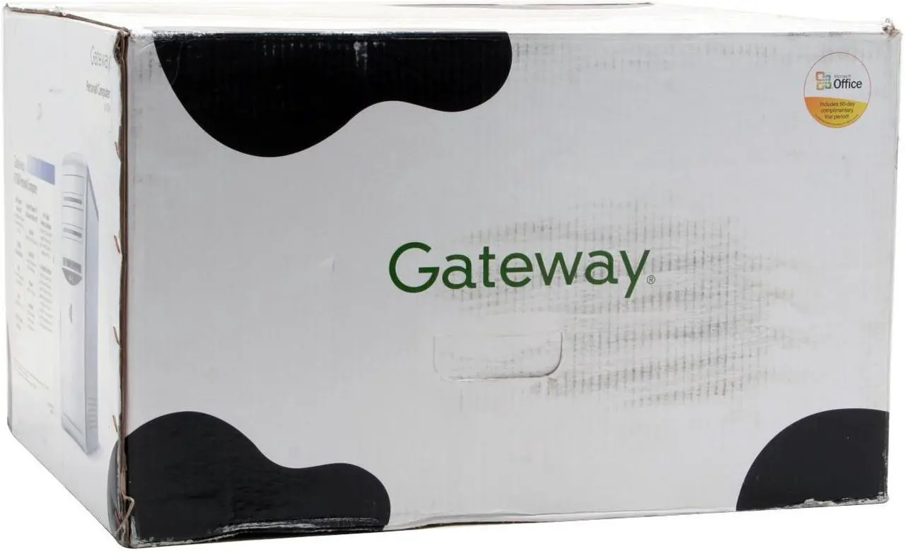 Gateway Desktop PC 831GM Intel Pentium 4 630 512MB DDR 200GB HDD ...
