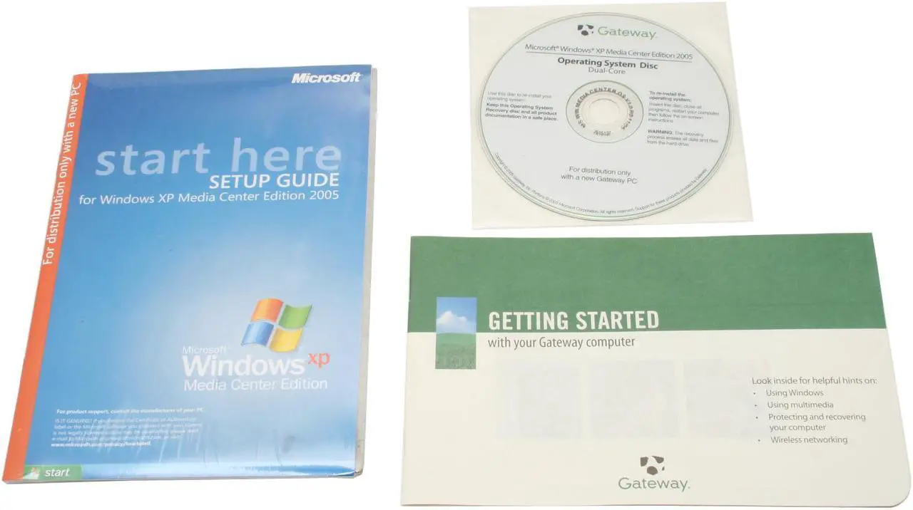 Gateway Media Center Computer GT5034 4200+ 2GB DDR 320GB HDD Windows XP ...