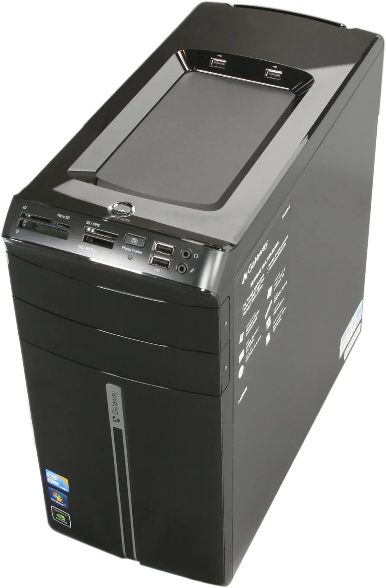 Gateway Desktop PC DX Series DX4840-07 Intel Core i5-650 6GB DDR3 1TB ...