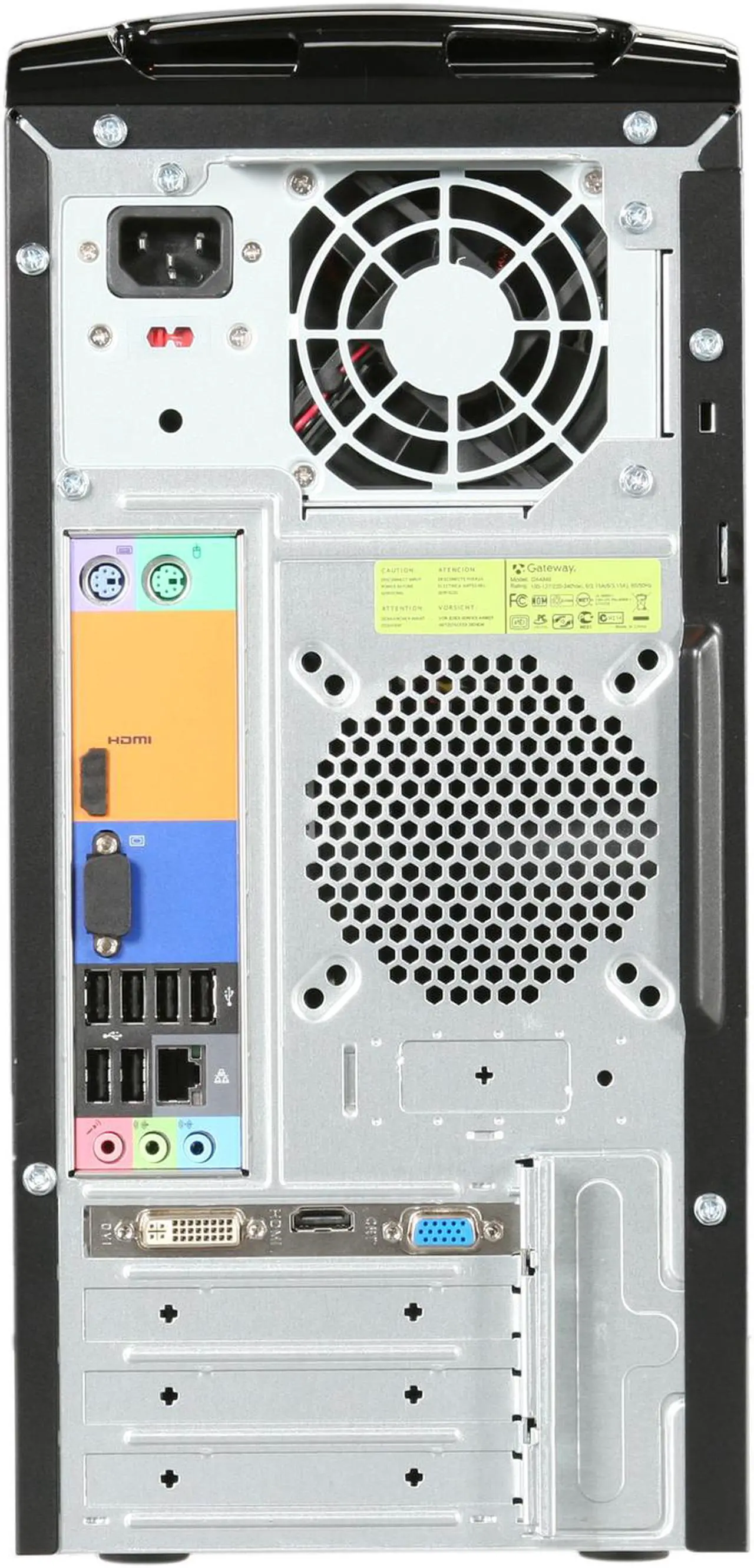 Gateway Desktop PC DX Series DX4840-07 Intel Core i5-650 6GB DDR3 1TB ...