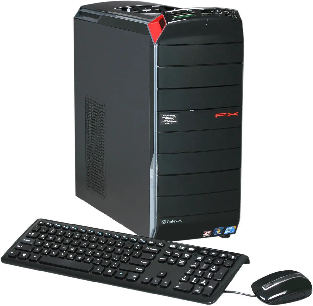 Gateway Desktop PC FX Series FX6840-21 Intel Core i5-650 8GB DDR3 1TB ...