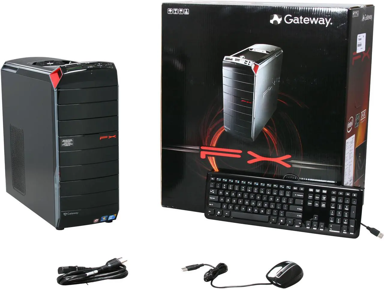 Gateway Desktop PC FX Series FX6840-55 Intel Core i5-650 8GB DDR3 1TB ...