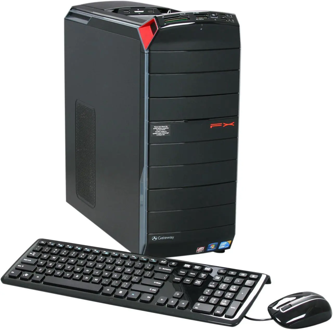 Gateway Desktop PC FX Series FX6840-57 Intel Core i7-870 8GB DDR3 1TB ...