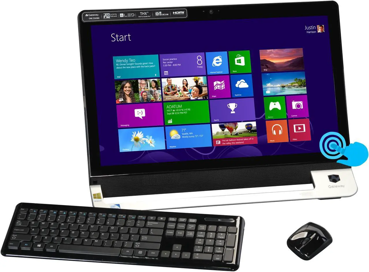 Open Box: Gateway All-in-One PC One ZX6980-UR328 (DQ.GDTAA.005 ) Intel ...