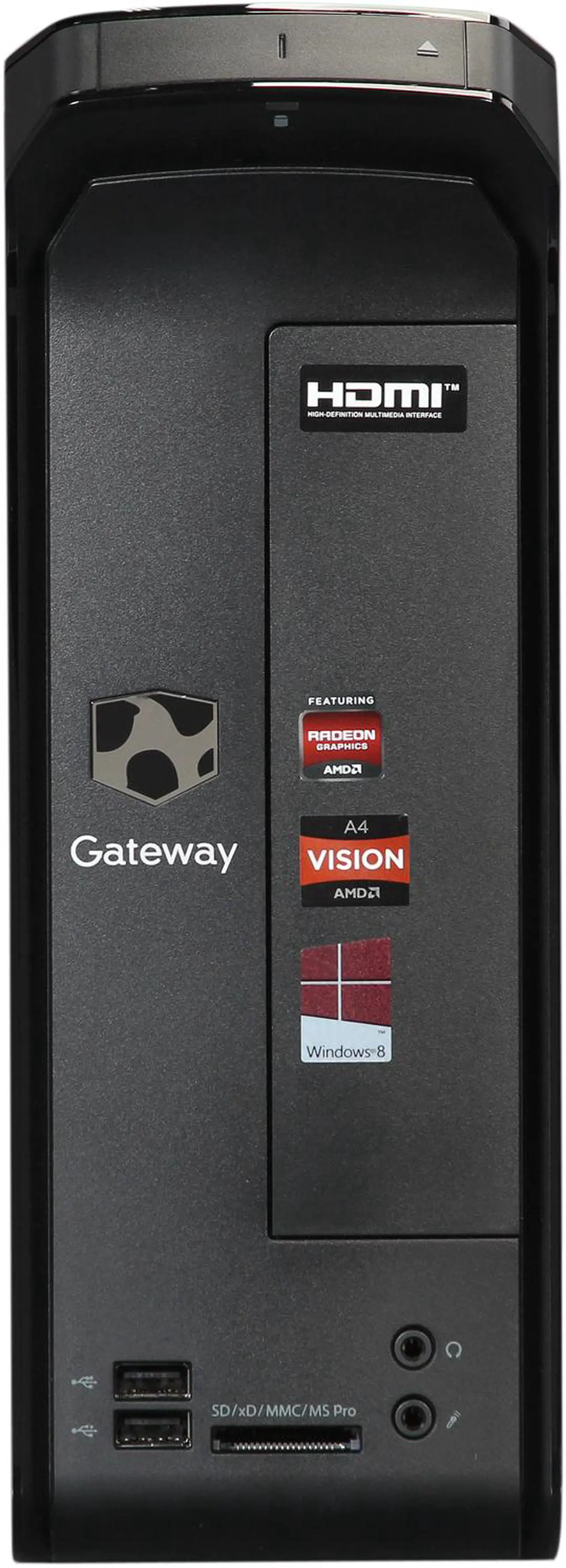 Open Box: Gateway Desktop PC SX2380-UR308 (DT.GDEAA.001) AMD A4-5300 ...