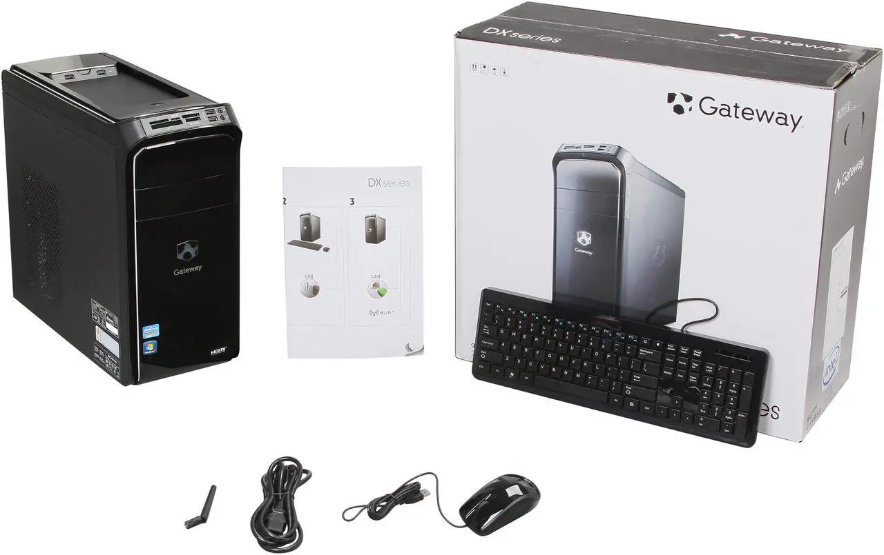 Gateway Desktop PC DX4860-UM10P (PT.GCPP2.022) Intel Core i3-2120 8GB ...