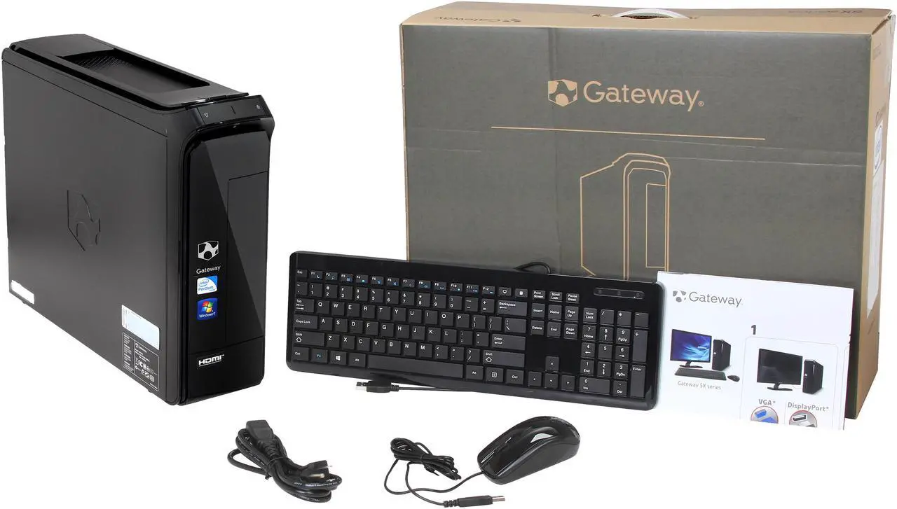 Open Box: Gateway Desktop PC SX Series SX2855-UR13 (DT.GCFAA.007) Intel ...