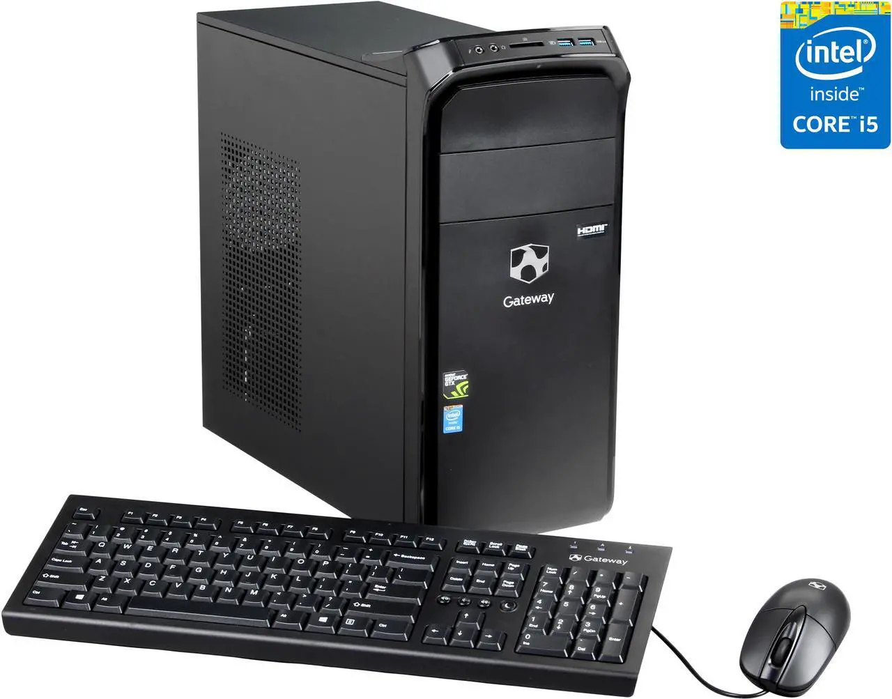 Open Box: Gateway Desktop PC DX4885-UR1B Intel Core i5-4440 4GB DDR3 ...
