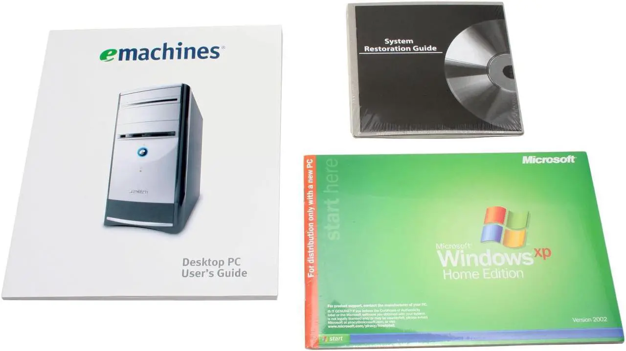 eMachines Desktop PC T6410 3200+ 512MB DDR 160GB HDD Windows XP Home ...
