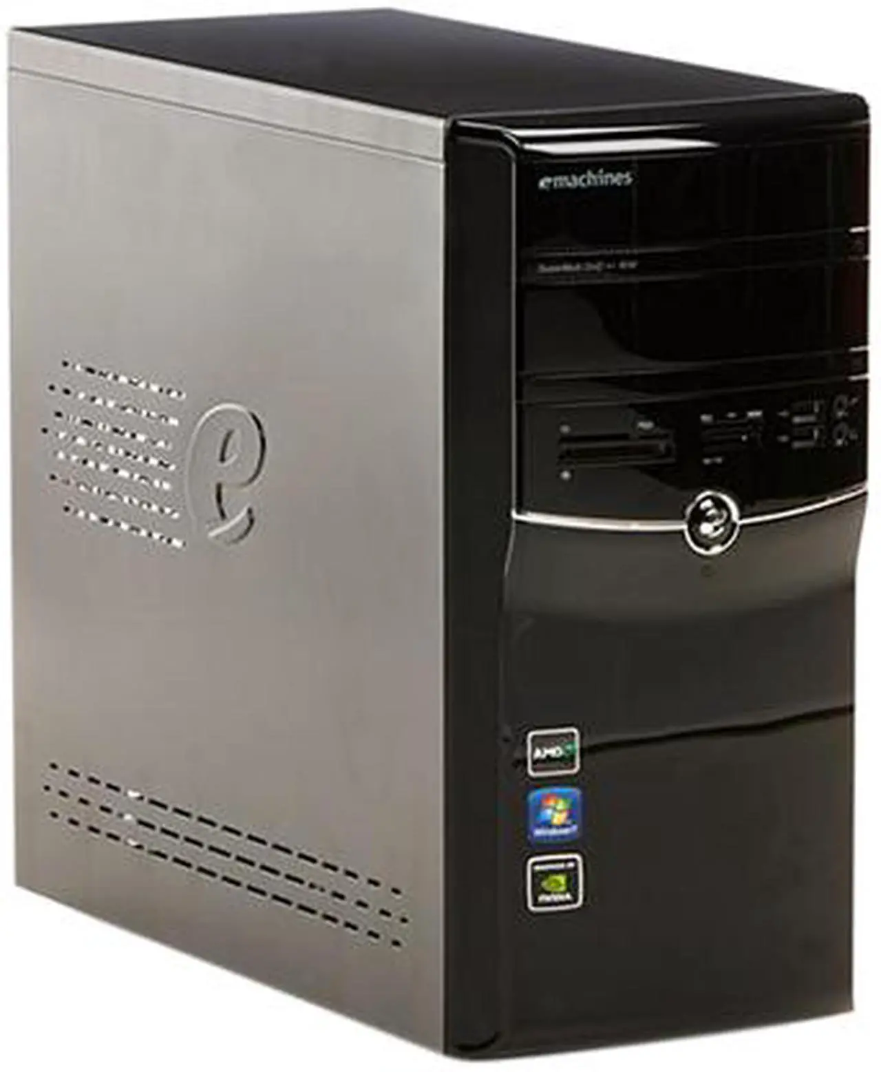 Refurbished: eMachines Desktop PC ET1352G-03w (PT.NCH02.001) AMD Athlon ...