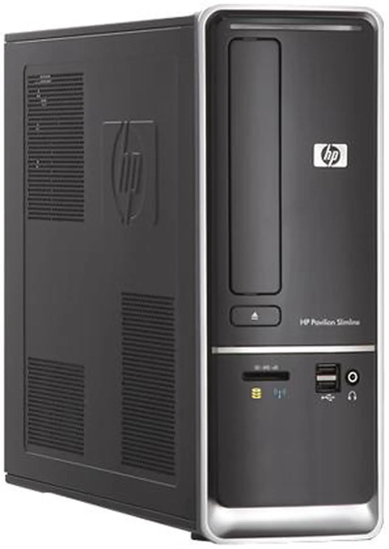Refurbished: HP Desktop PC Pavilion Slimline S5212Y(VT493AAR#ABA) Intel Pentium E5200 3GB DDR2 ...