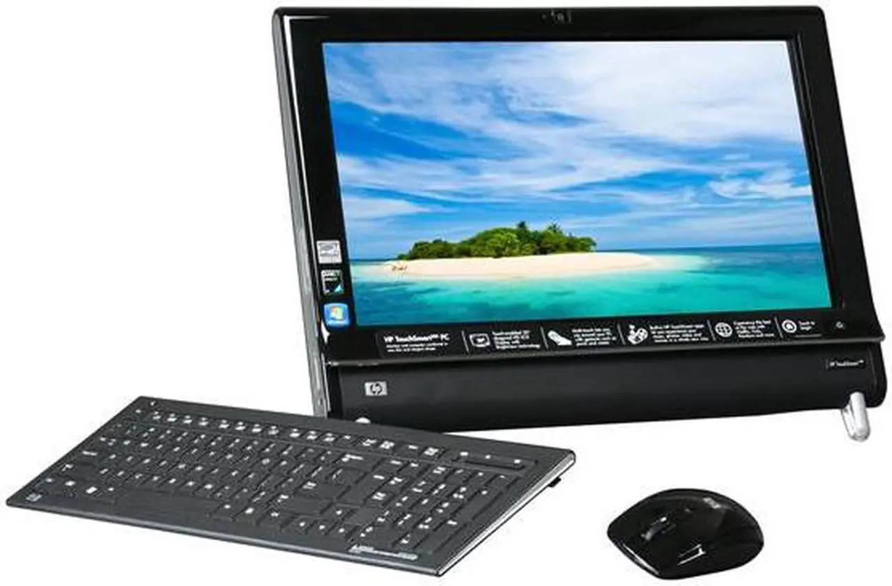 HP Desktop PC TouchSmart 300-1120 AMD Athlon II X2 235e 4GB DDR3 750GB ...
