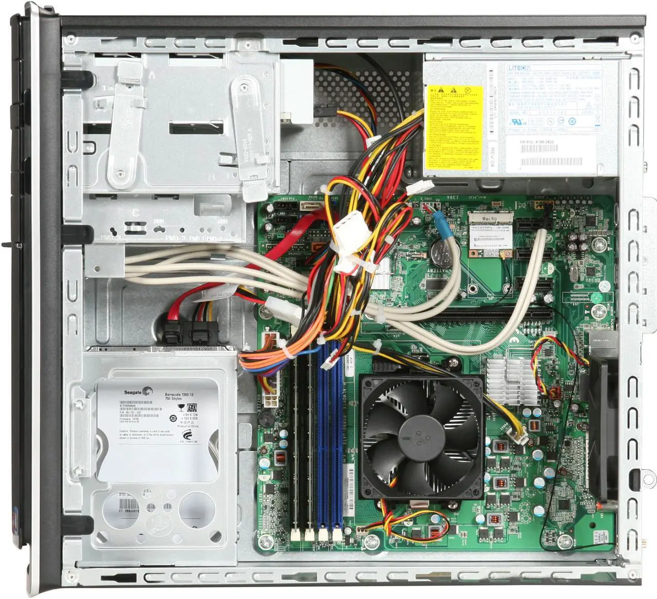 HP Desktop PC Pavilion P6610F (BM417AA#ABA) AMD Athlon II X4 635 4GB ...