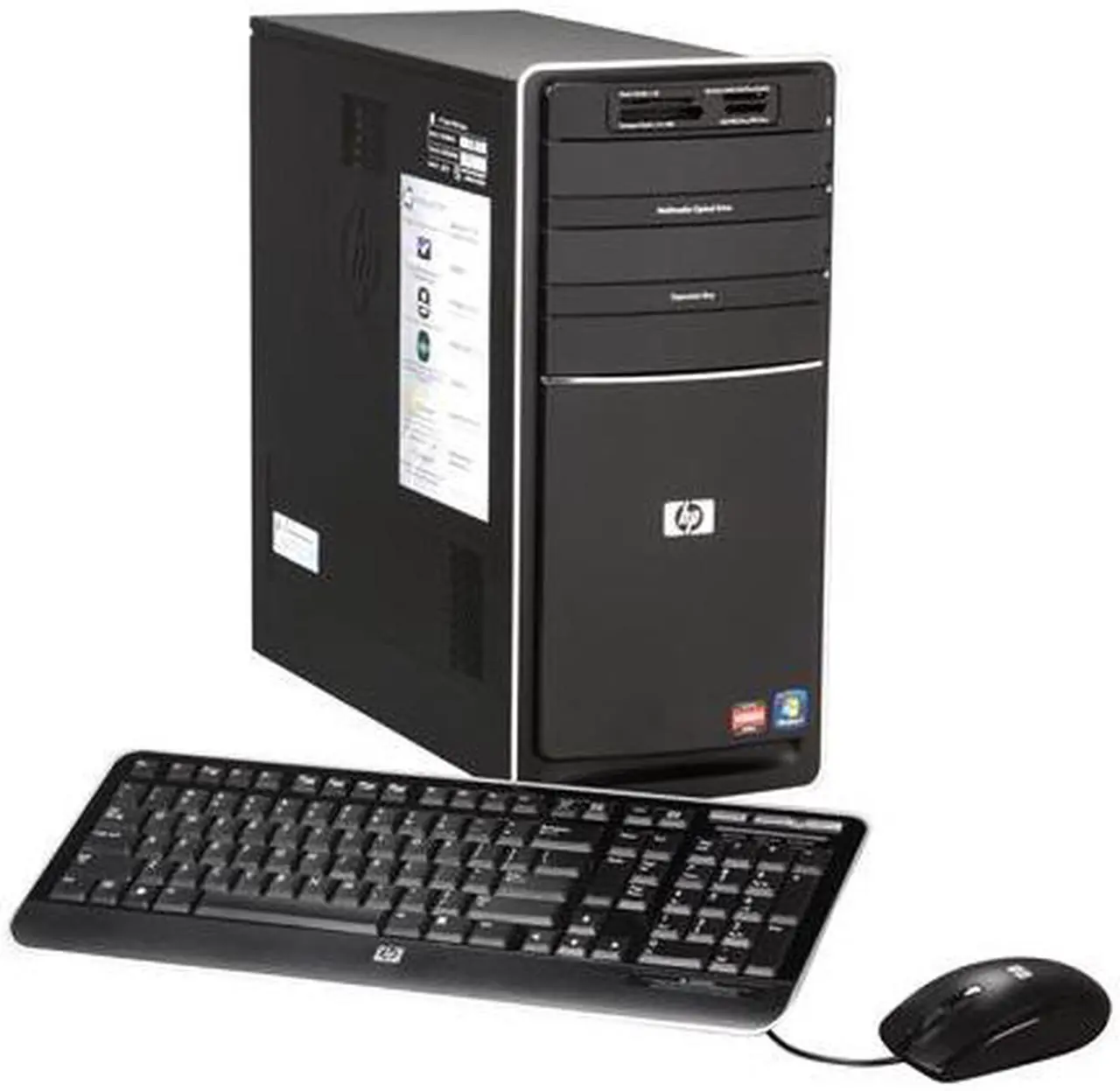HP Desktop PC Pavilion p6710f (BV530AA#ABA) AMD Athlon II X4 640 4GB ...