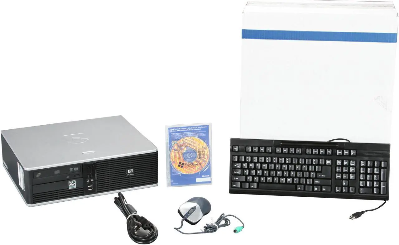 Refurbished: HP Compaq Desktop PC dc5750 2.00GHz 2GB DDR2 80GB HDD ...