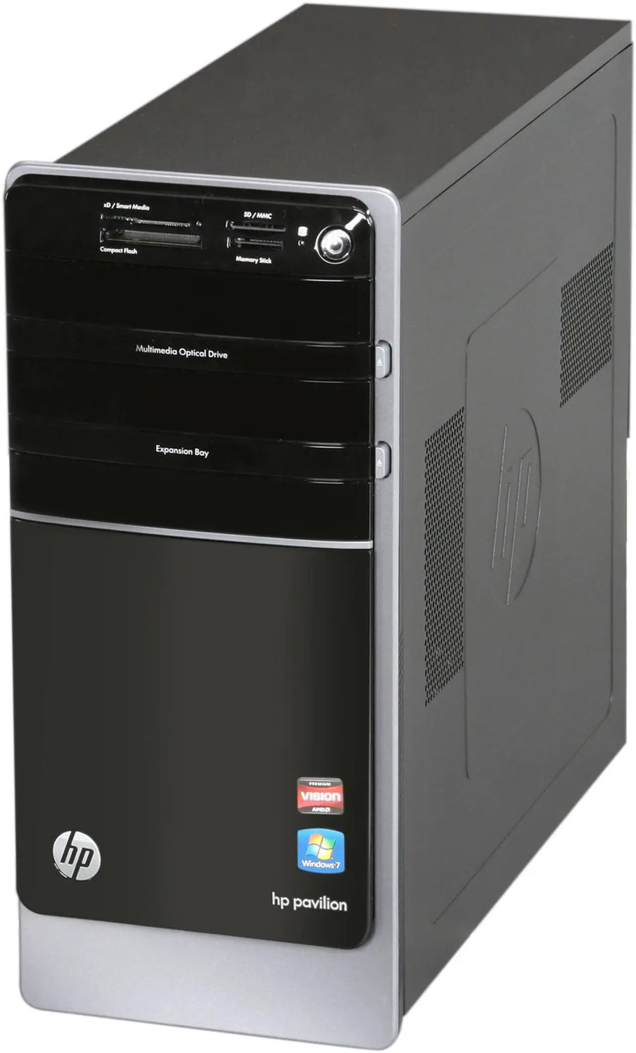 HP Desktop PC Pavilion p7-1010 (BV703AA#ABA) AMD Athlon II X4 645 6GB ...