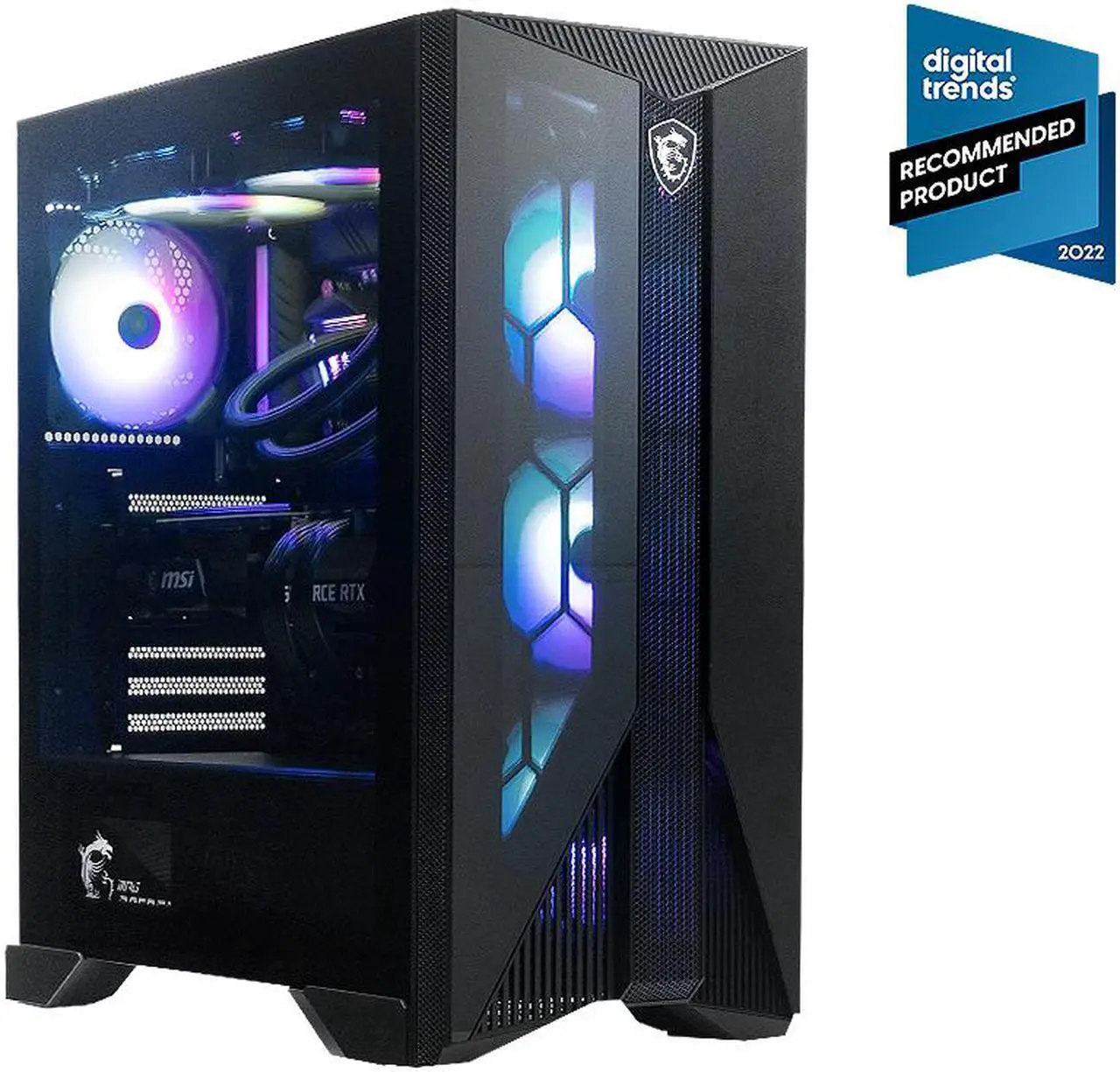 Open Box: MSI Gaming Desktop Aegis RS 12TE-296US Intel Core i7-12700KF ...