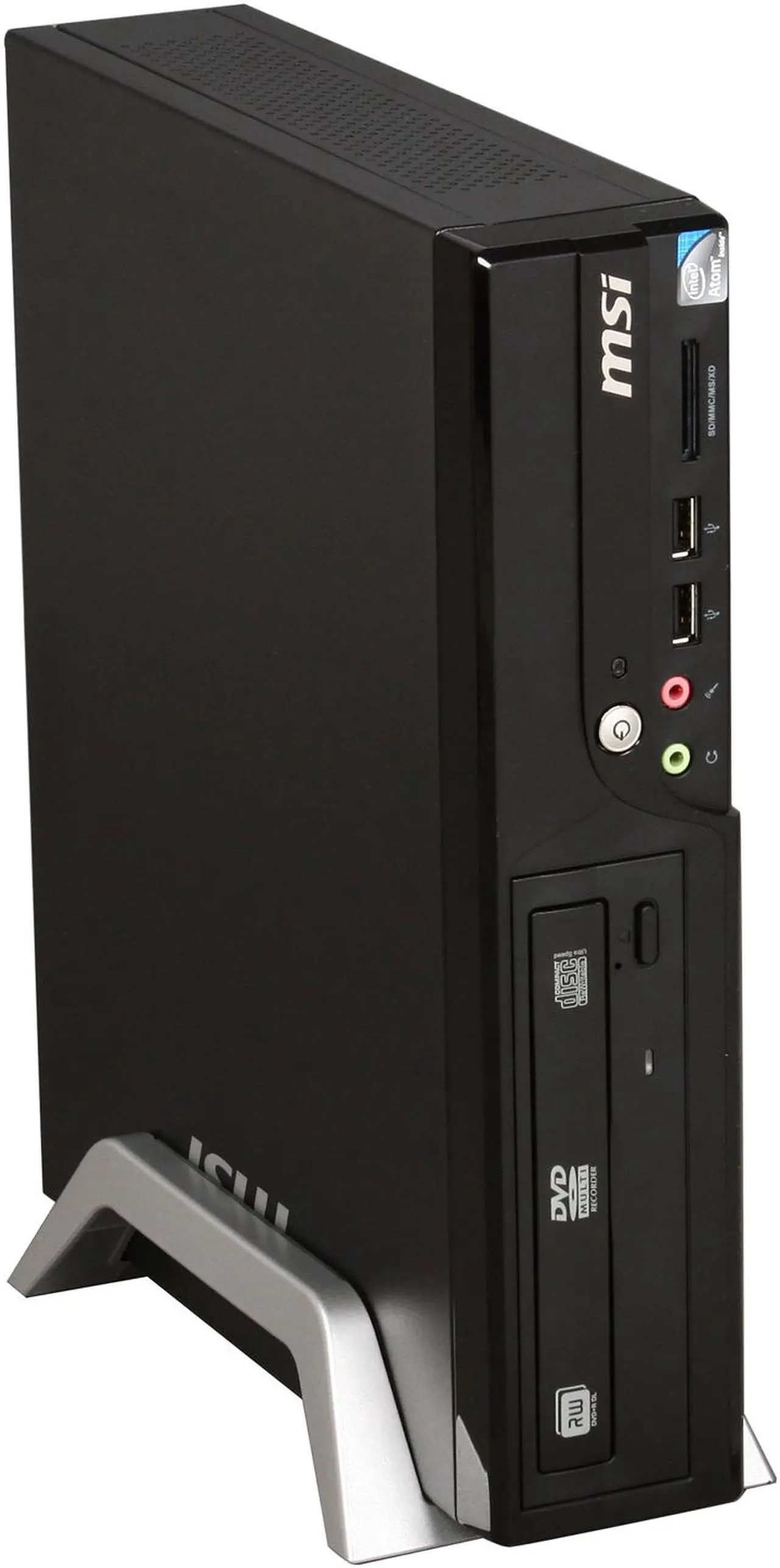 MSI Desktop PC Wind Nettop 120 Intel Atom 230 1GB DDR2 160GB HDD ...