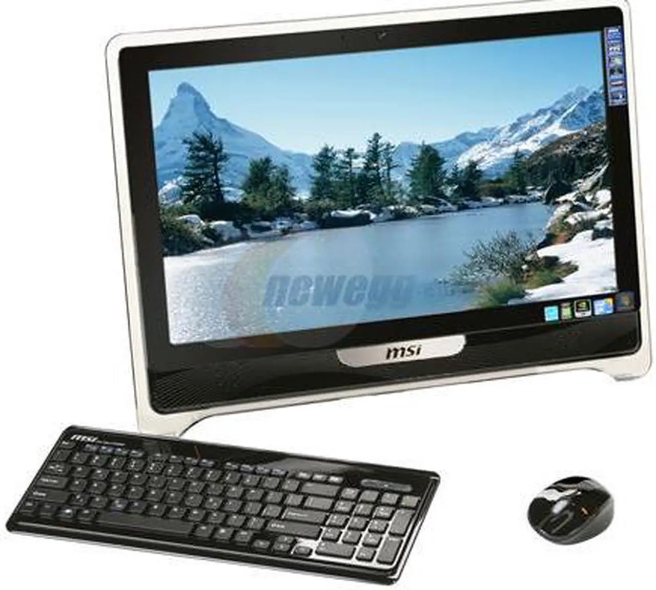 MSI Desktop PC Wind Top AE2220-25SUS Intel Core 2 Duo T6600 4GB DDR2 ...