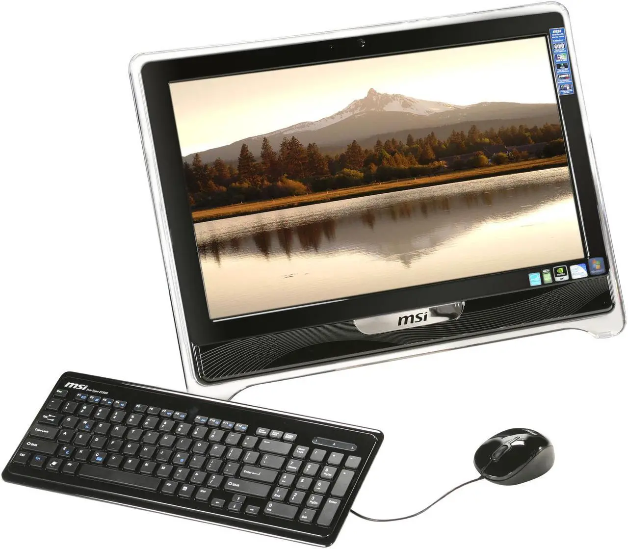 MSI Desktop PC Wind Top AE2220-69SUS Intel Pentium T4500 4GB DDR2 500GB ...