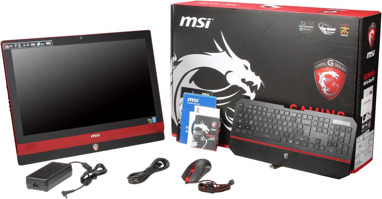 MSI All-in-One PC AG240 2PE-003US (9S6-AE6711-003) Intel Core i7-4700MQ ...