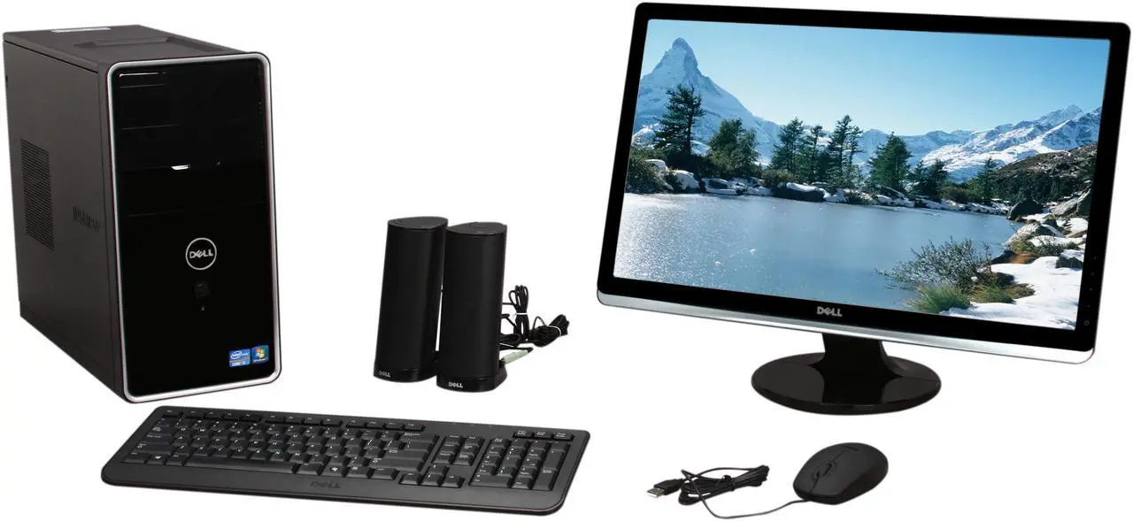 DELL Desktop PC Inspiron 620 (i620-6028BK) Intel Core i5-2320 6GB DDR3 ...