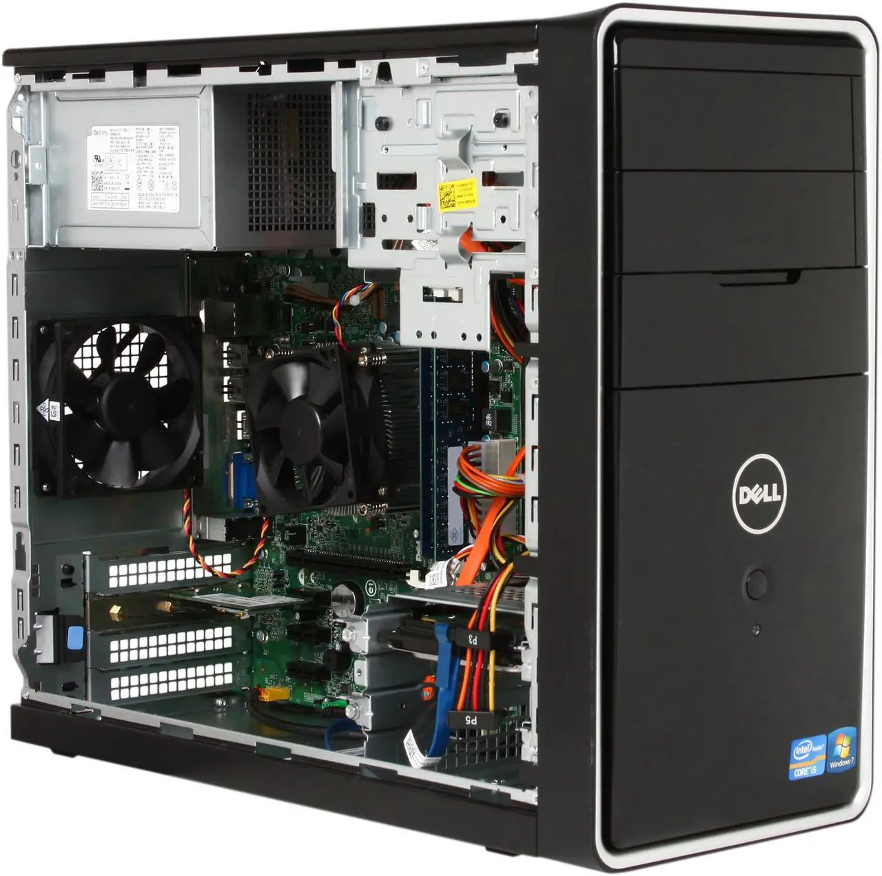 DELL Desktop PC Inspiron 620 (i620-6028BK) Intel Core i5-2320 6GB DDR3 ...