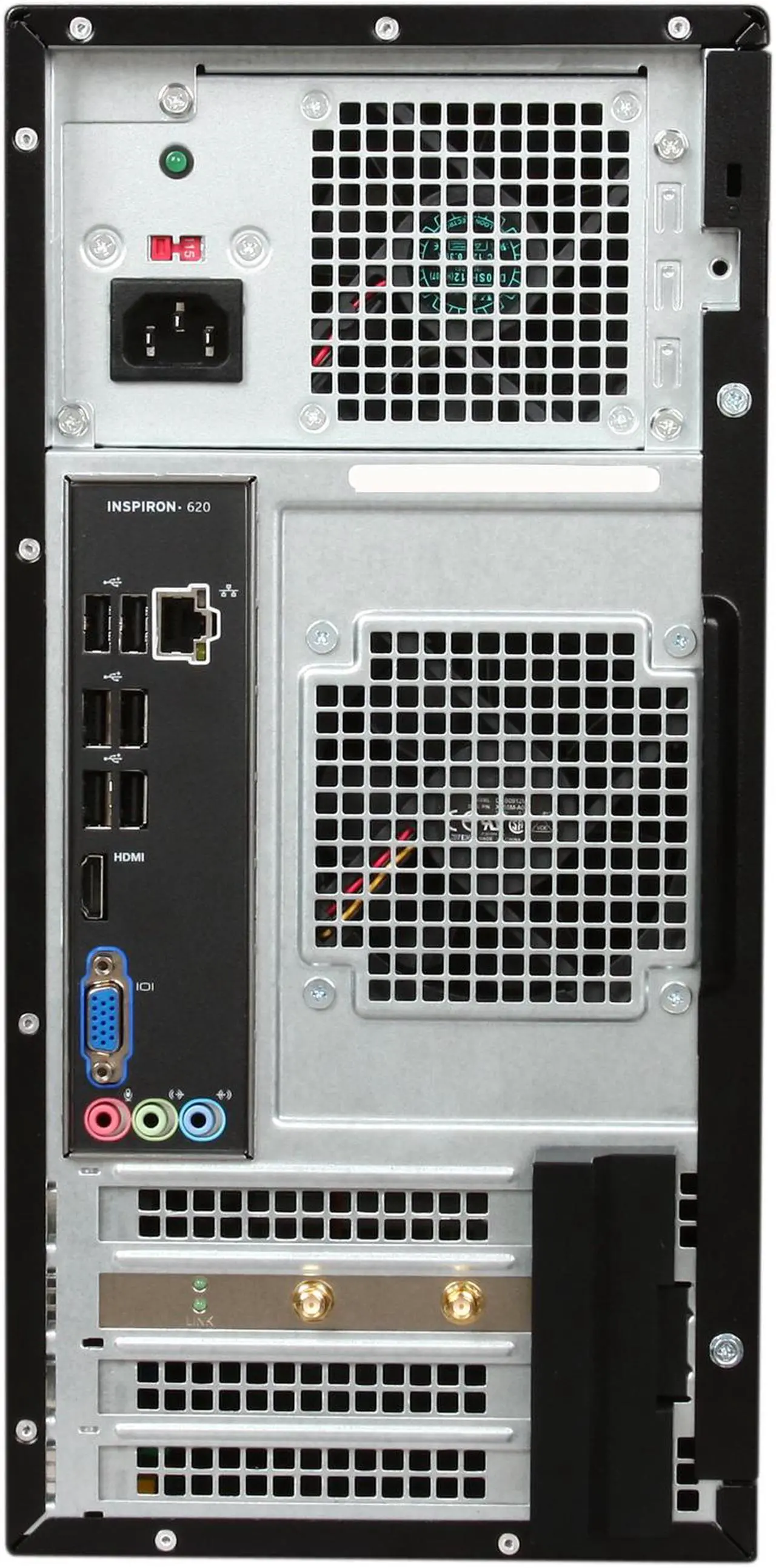 DELL Desktop PC Inspiron 620 (i620-6028BK) Intel Core i5-2320 6GB DDR3 ...