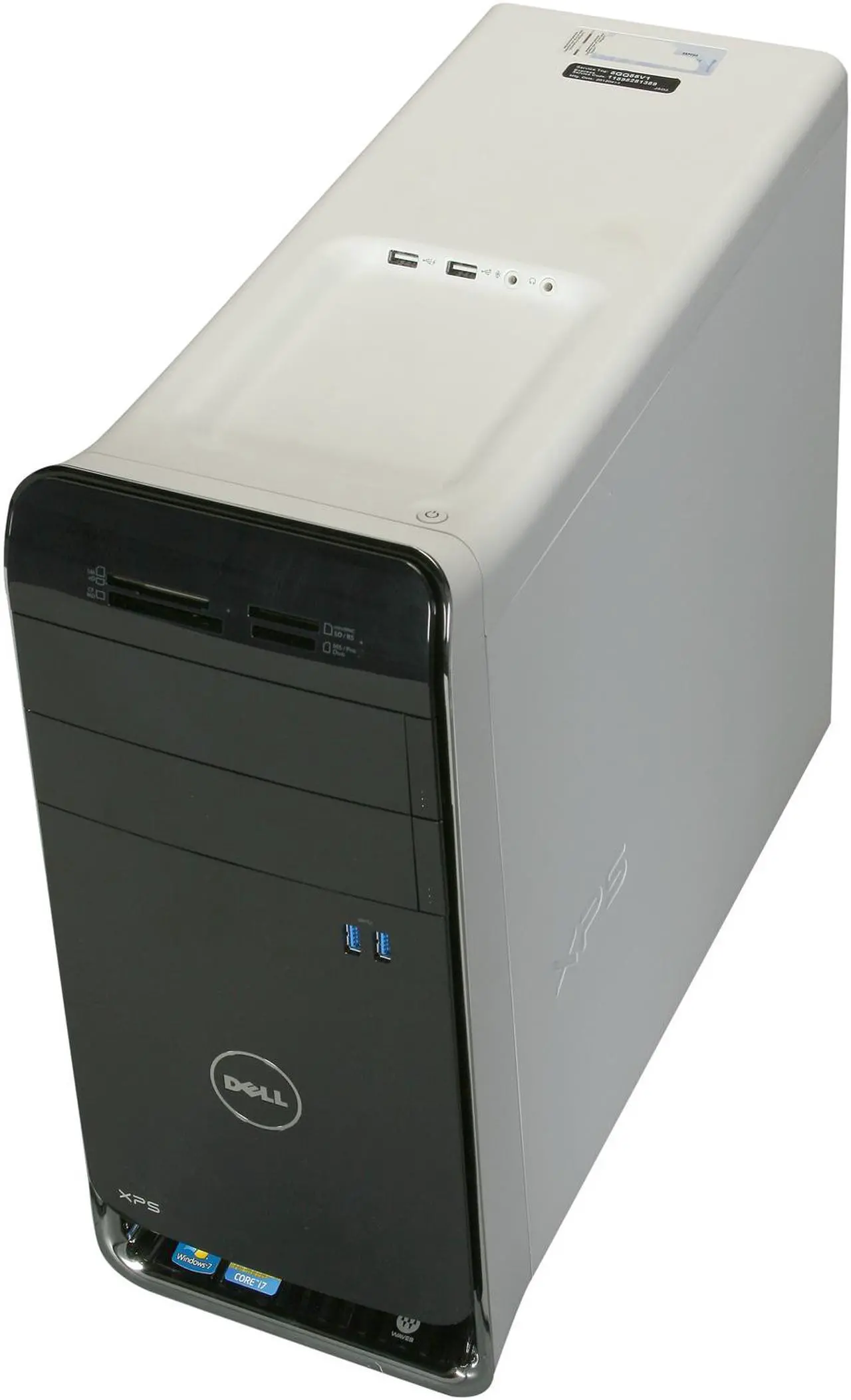DELL Desktop PC XPS 8500 (X8500-6842WT) Intel Core i7-3770 12GB DDR3 ...