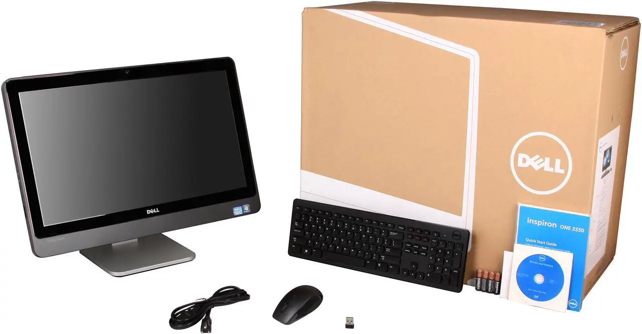 DELL All-in-One PC Inspiron One 2330 (io2330-8000BK) Intel Core i5 ...