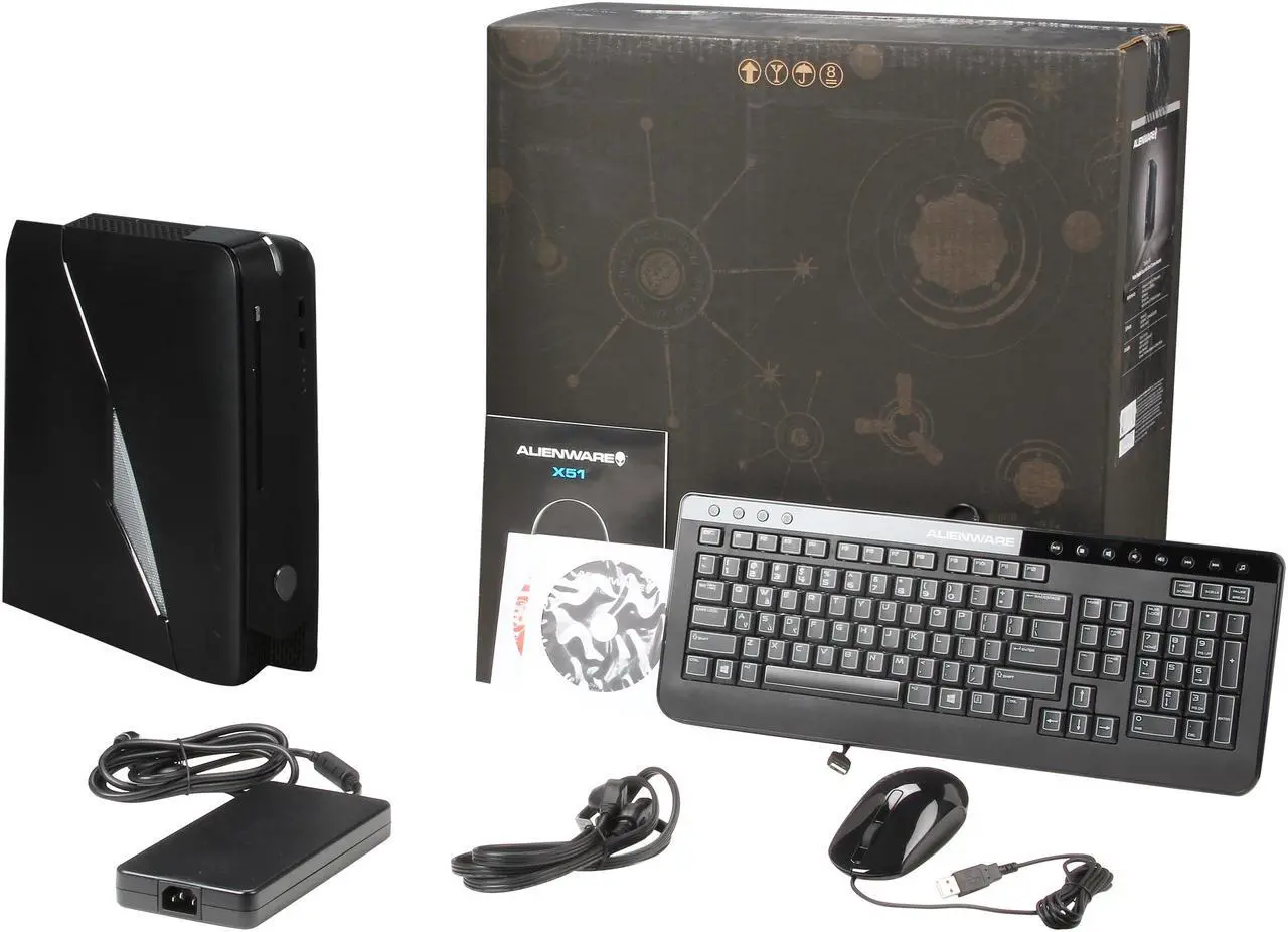 Alienware Desktop PC X51 (R2) AX51R2-5738BK Intel Core i5-4440 8GB DDR3 ...