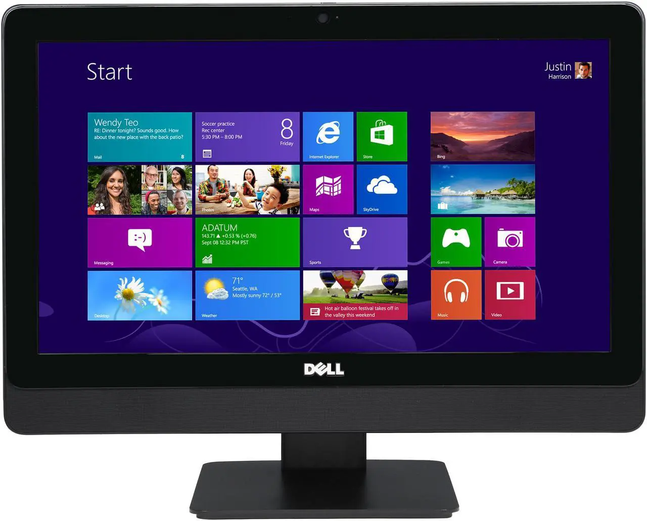 Open Box: DELL All-in-One PC Inspiron One io3045-555BLK AMD E1-Series ...