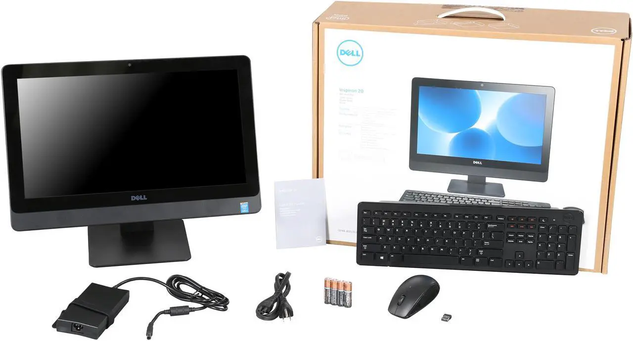 DELL All-in-One PC Inspiron 3048 (i3048-8002BLK) Intel Core i3-4150T ...