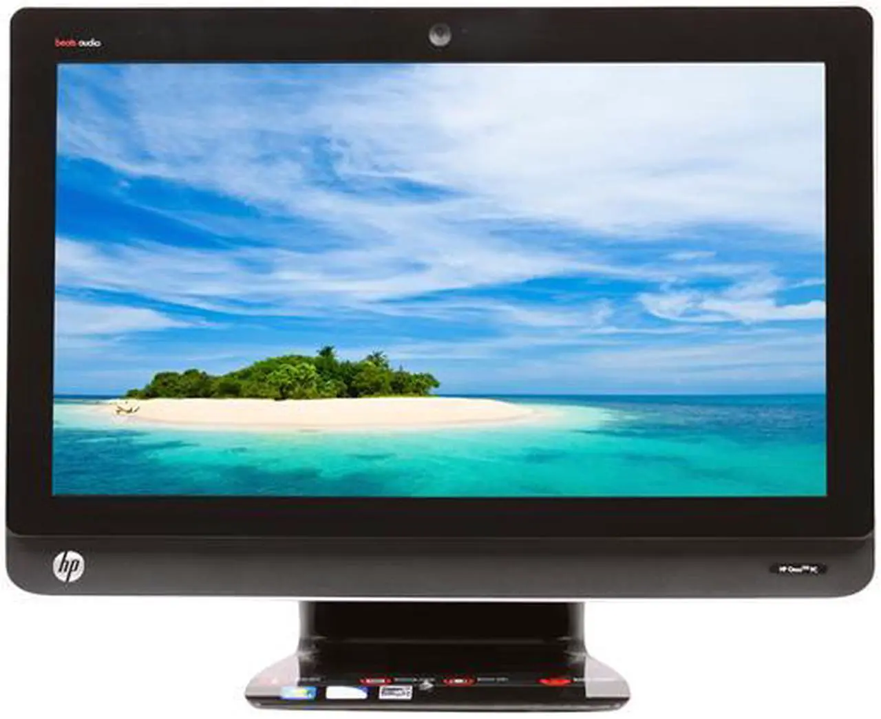 HP All-in-One PC Omni 220-1025 (QU105AA#ABA) Intel Pentium G620 4GB ...